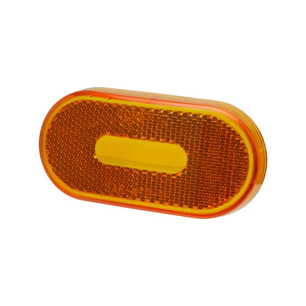 Command Rounded Rectangle Clearance Light Replacement Lens, Amber